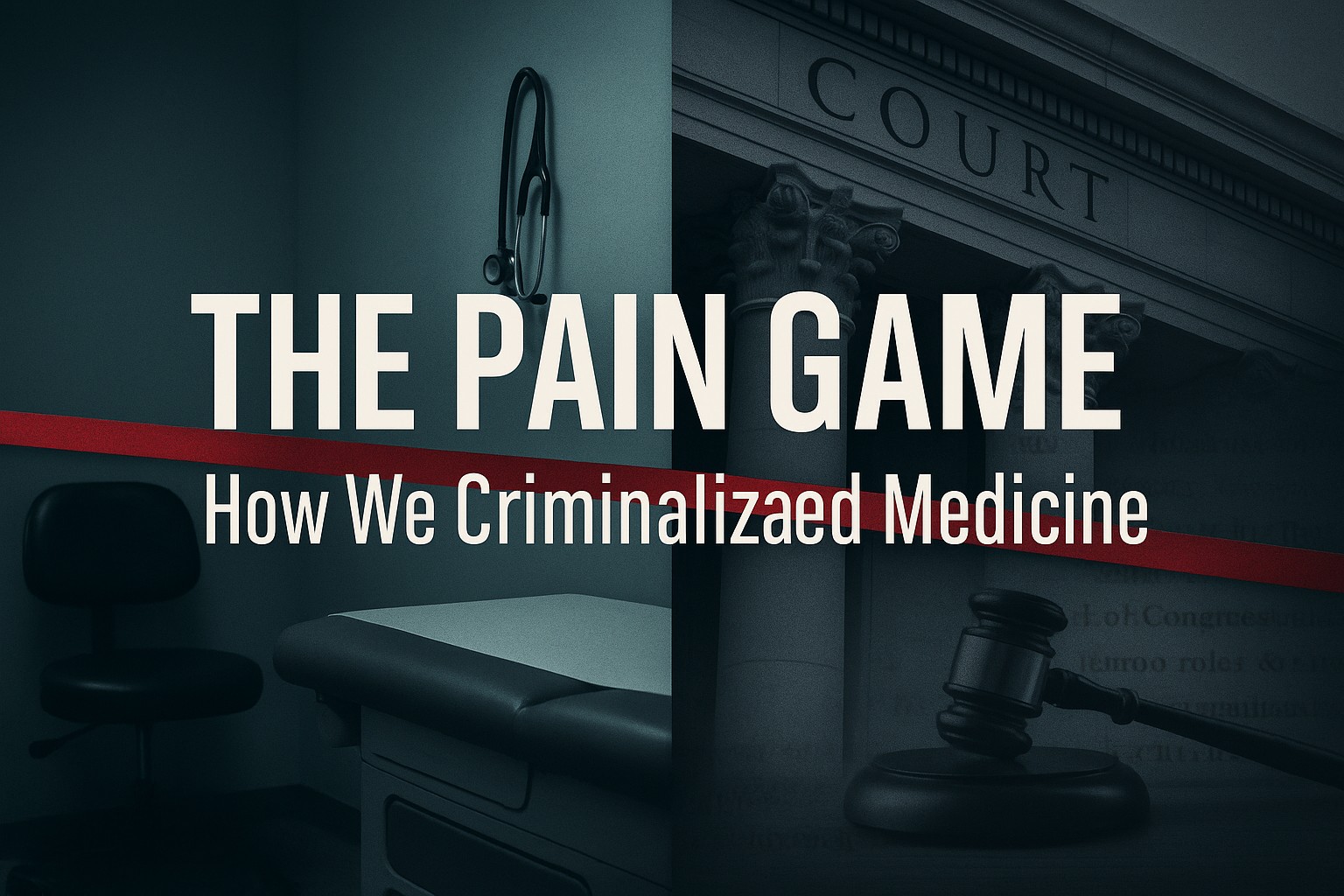 The PAIN GAME: How We Criminalize Medicine - Lynn R. Webster, M.D.